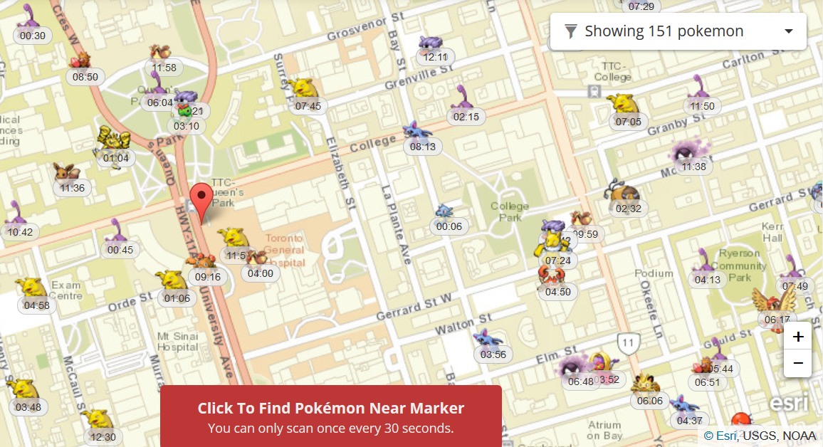Geographic Analysis Explained through Pokemon GO – GIS2 at Toronto ...