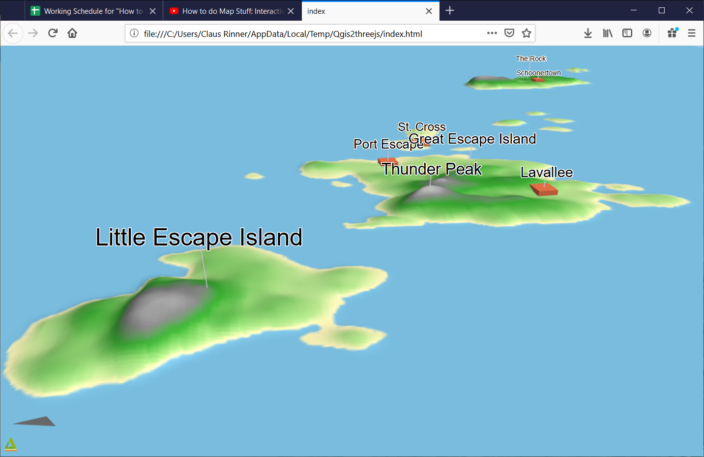 The Great Escape – 3D Fantasy Map Tutorial – GIS2 at Toronto ...
