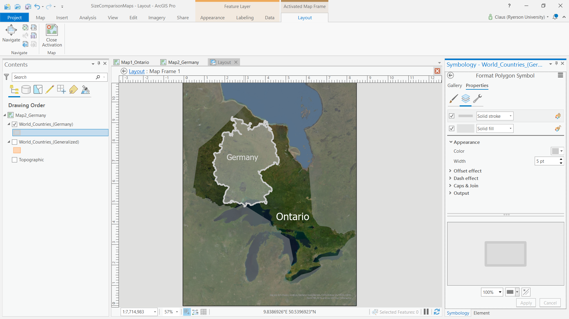 MaptimeRU Kickoff – Web Mercator and Size Comparison Maps with ArcGIS Pro, ArcMap, and QGIS ...