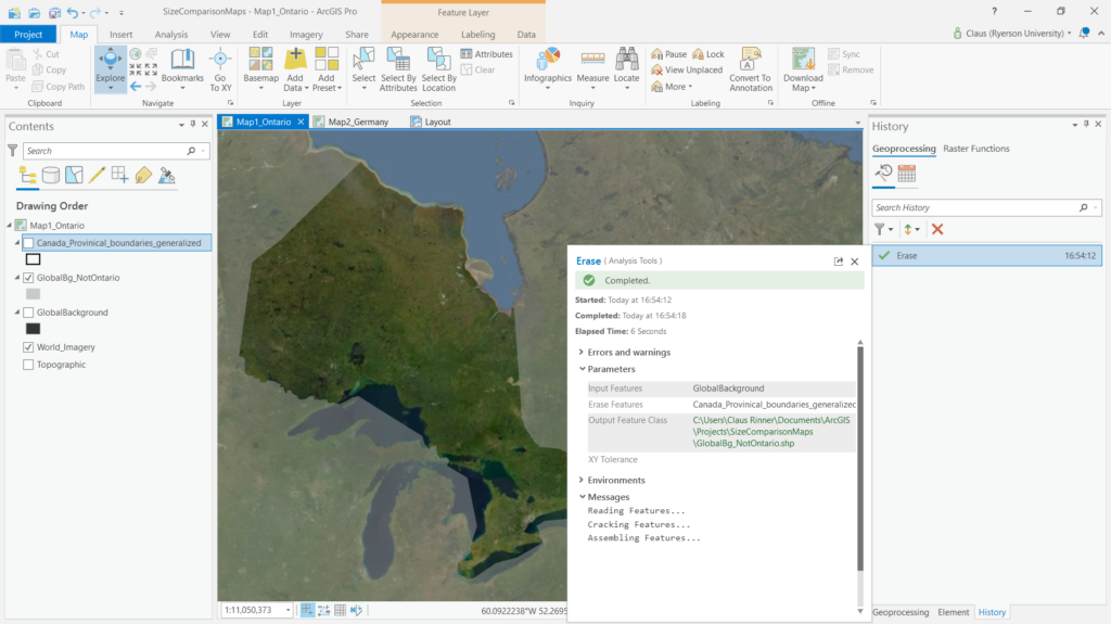 MaptimeRU Kickoff – Web Mercator and Size Comparison Maps with ArcGIS ...