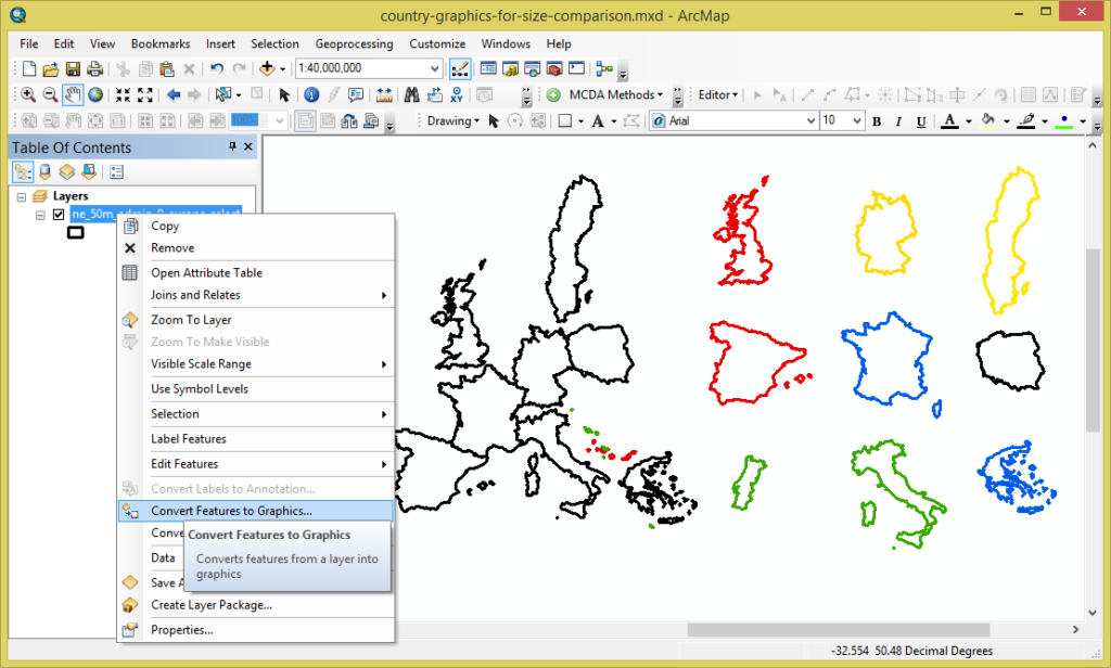 MaptimeRU Kickoff – Web Mercator and Size Comparison Maps with ArcGIS ...