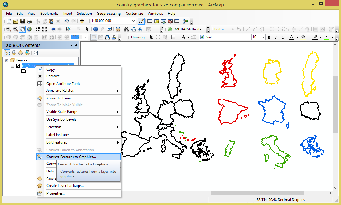 MaptimeRU Kickoff – Web Mercator and Size Comparison Maps with ArcGIS ...